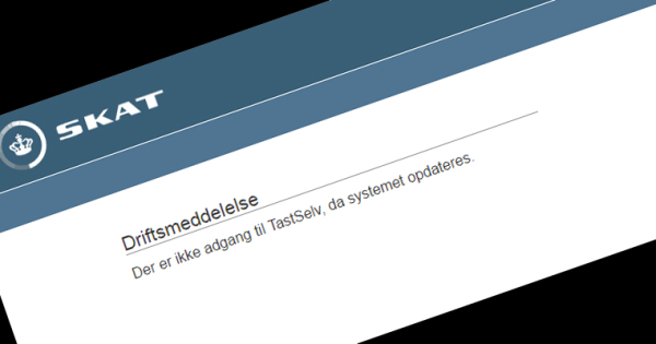 SKAT lukker for adgang til TastSelv - alvorlig fejl hos CSC blotter ...