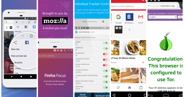 Træt af Chrome på din Android-telefon? Her er 10 gode browser ...